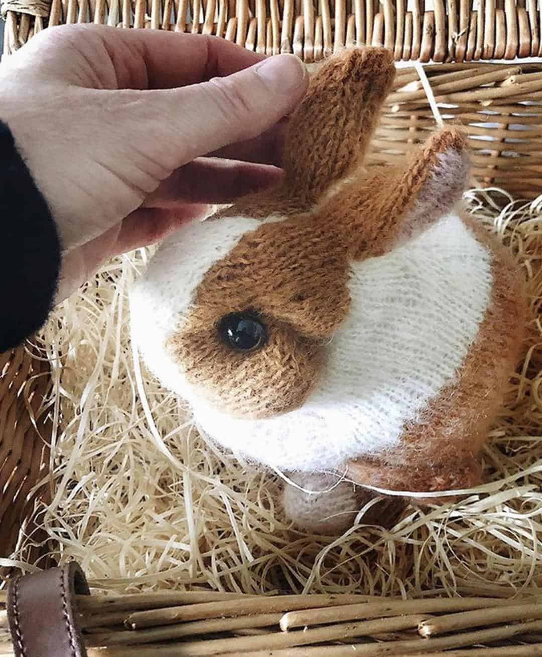 Knit a bunny: free rabbit knitting pattern to love - From Britain with Love