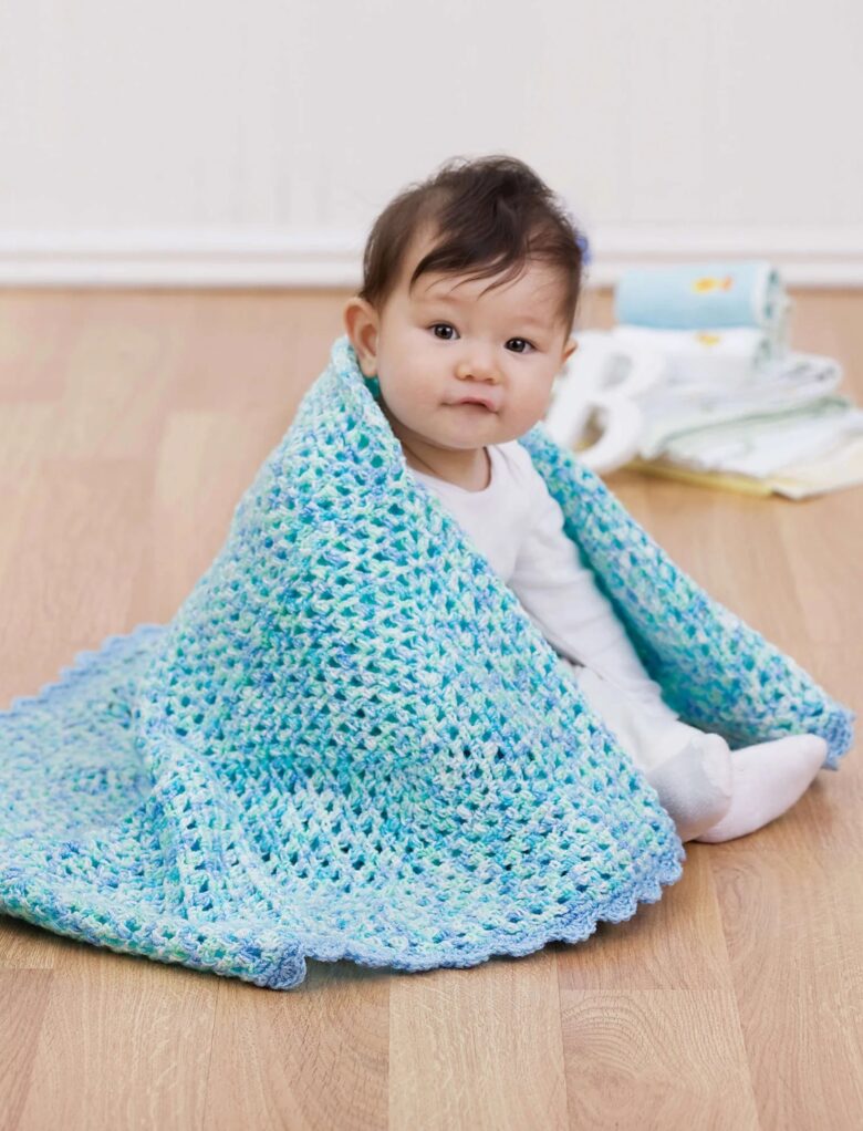 10 best Free crochet baby afghan blanket patterns - From Britain with Love